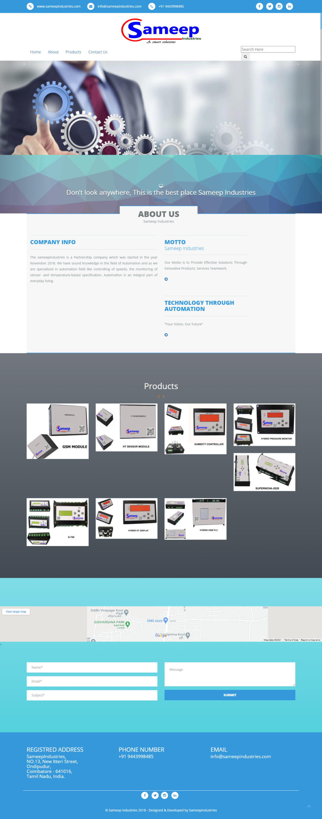 Our Portfolio - Aarvy Technologies